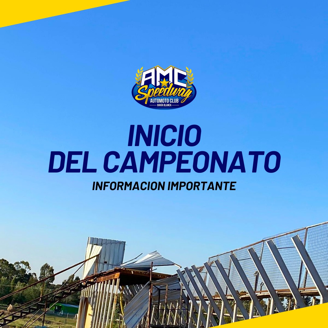 CAMBIOS PARA EL INICIO DEL INTERNACIONAL DE SPEEDWAY - En Boxes