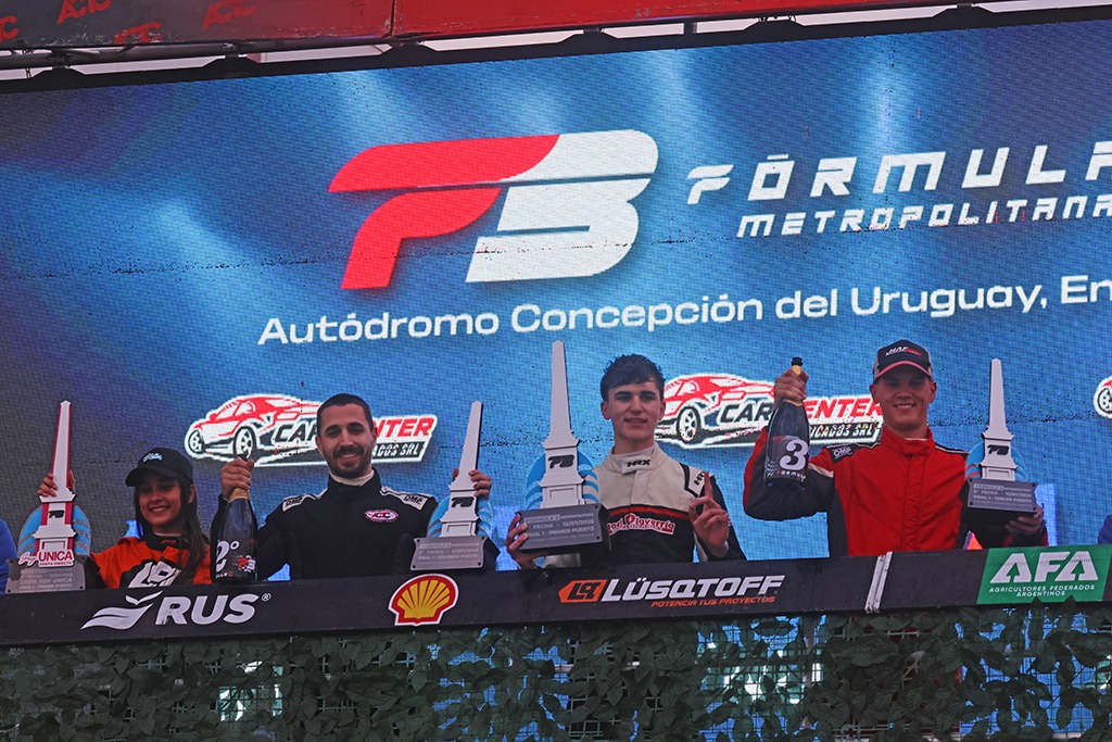 OLAVERRÍA GANA LA FINAL INICIAL DE LA FÓRMULA 3 METROPOLITANA - En Boxes
